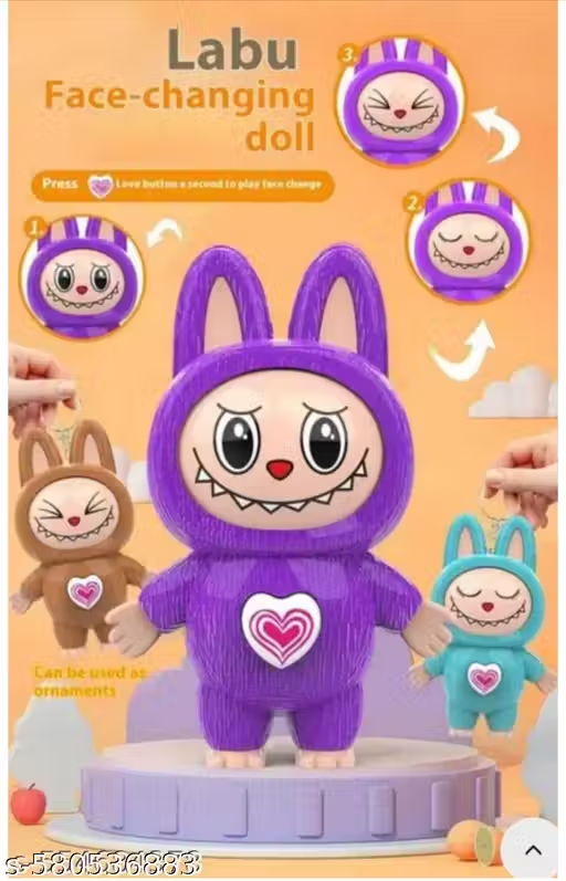 Labubu Face Changing Keychain - Ababil Mart - Digital Catalogue