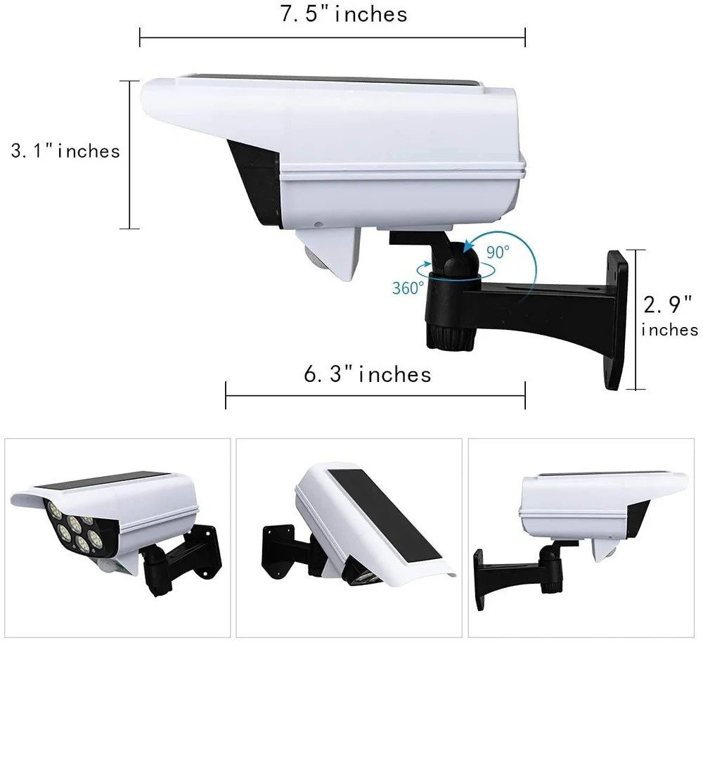Dummy Camera SOLAR SENSOR LIGHT - Ababil Mart - Digital Catalogue